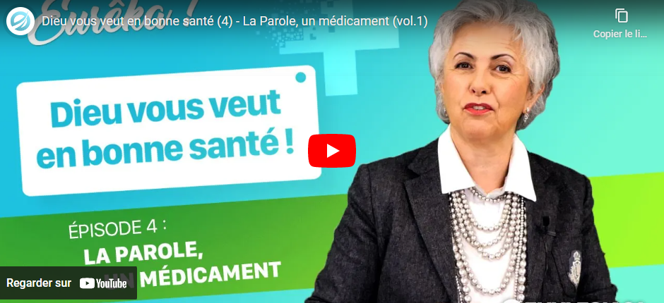 EUREKA : Marie Hélène Moulin – Dieu vous veut en bonne santé (4) - La ...